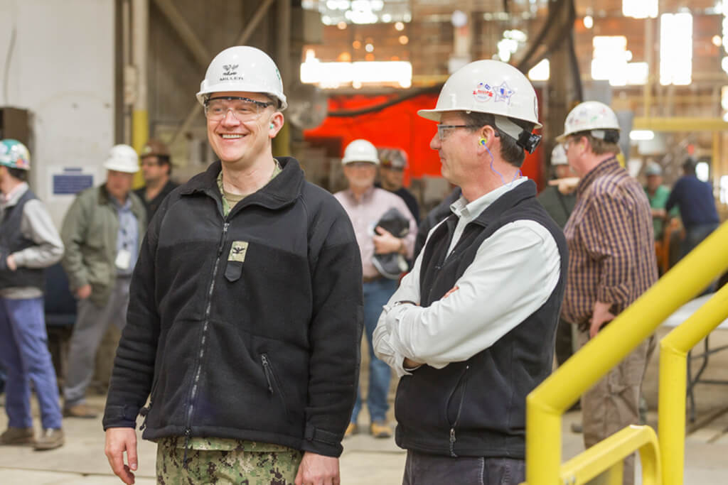 Louis H. Wilson Jr. (DDG 126) Start of Fabrication Ceremony - Bath Iron ...
