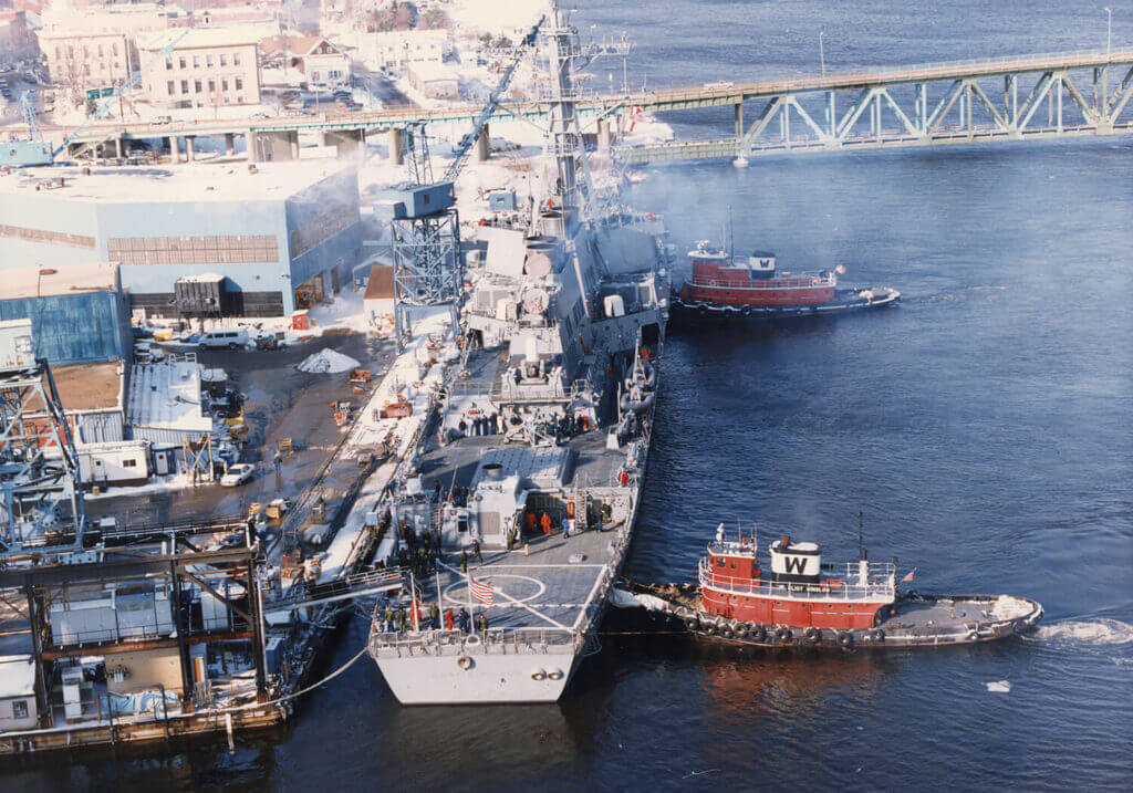 CURTIS WILBUR - Bath Iron Works