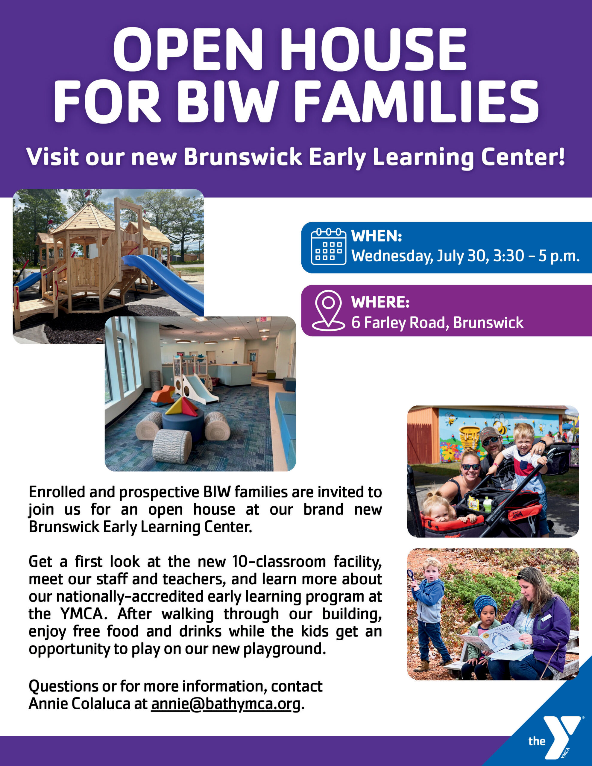 Brunswick Early Learning Center Open House - Bath Iron Works